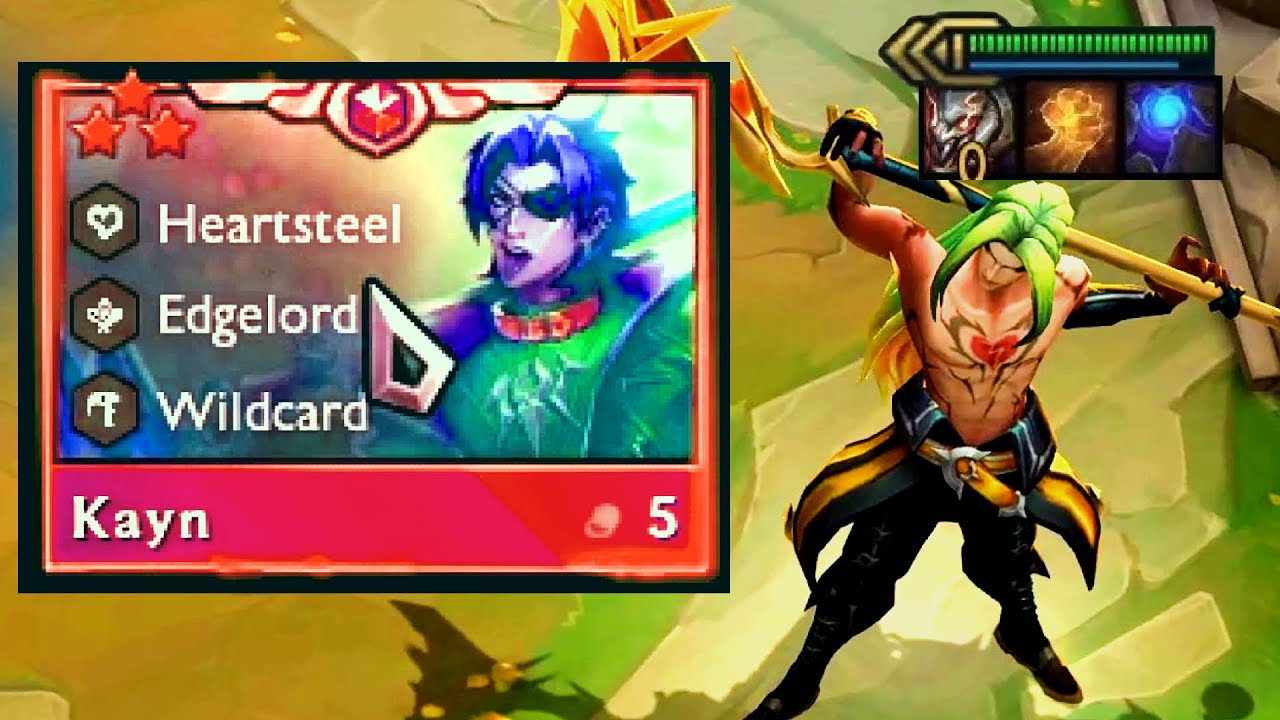 Gold Printer Kayn 3 Star⭐⭐⭐ Tft Set 10 Youtube