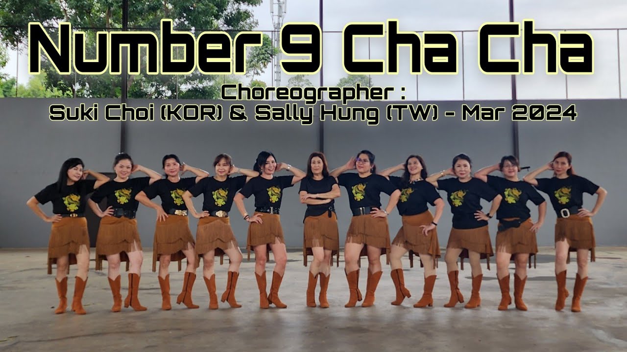 HOLD | Number 9 Cha Cha | LINE DANCE | Phrased Beginner | Suki Choi ...