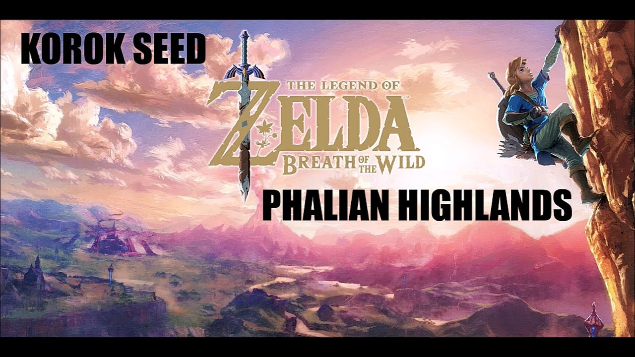 ZELDA - B.O.T.W - KOROK SEED - PHALIAN HIGHLANDS (NINTENDO SWITCH/WII U ...