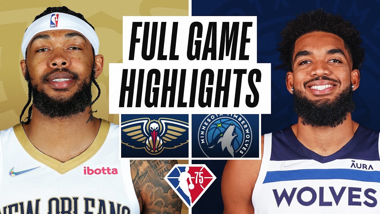 PELICANS at TIMBERWOLVES | FULL GAME HIGHLIGHTS | October 23, 2021 ...