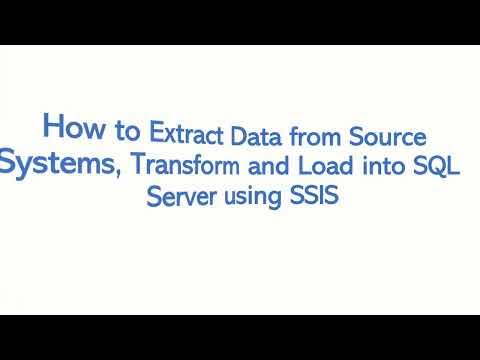 ETL and Star Schema using SSIS Part Part 4 - YouTube