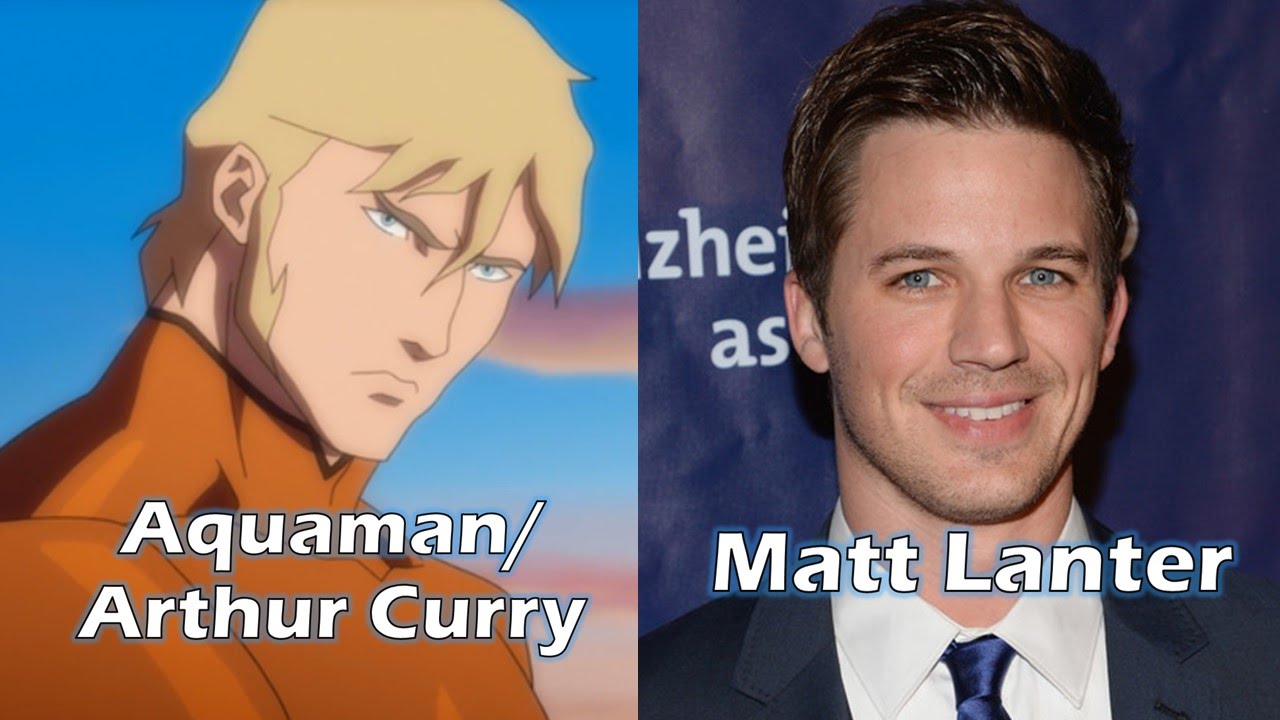 Characters and Voice Actors - Justice League: Throne of Atlantis - YouTube