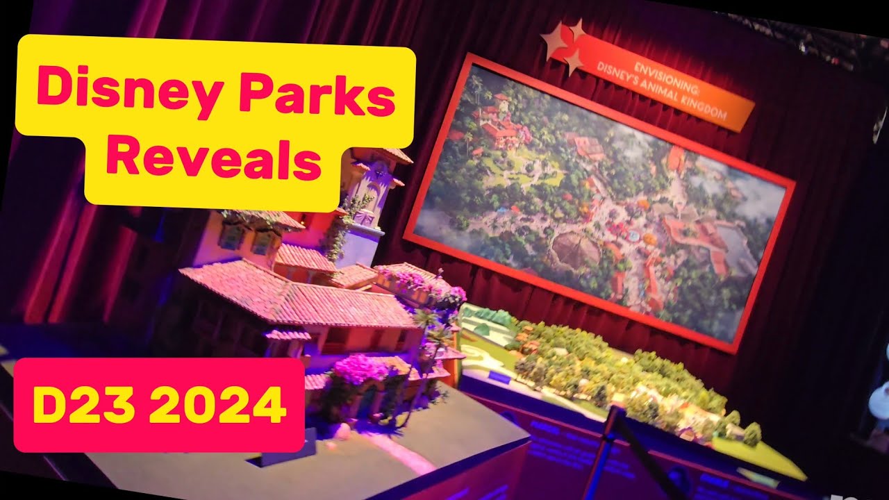 D23 Disney Parks Pavilion reveals more models, concept art and teases ...