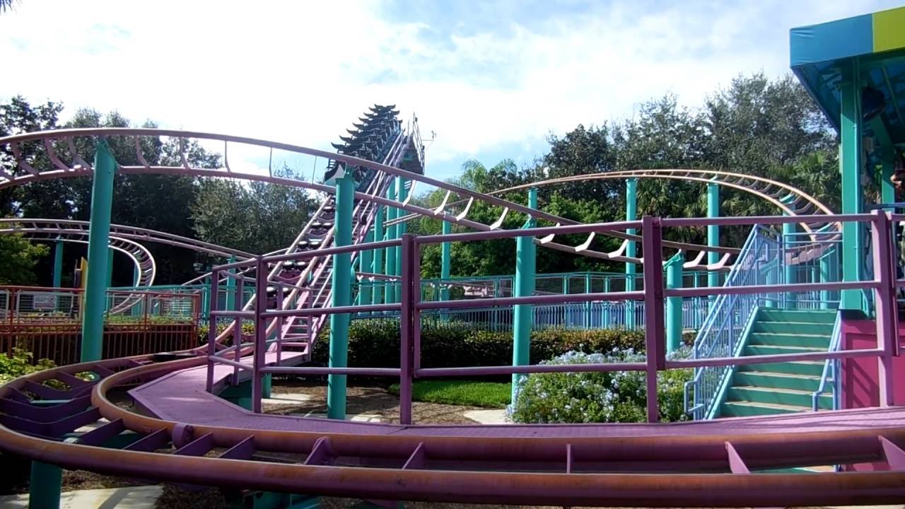 SeaWorld Shamu Harbor Shamu Express Kid Roller Coaster Ride ~ Orlando ...