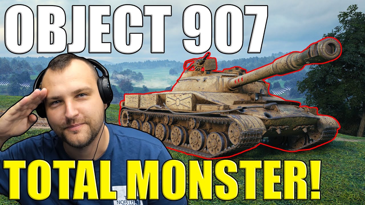 This Tank is a Total Monster! - Obj. 907 in World of Tanks! - YouTube