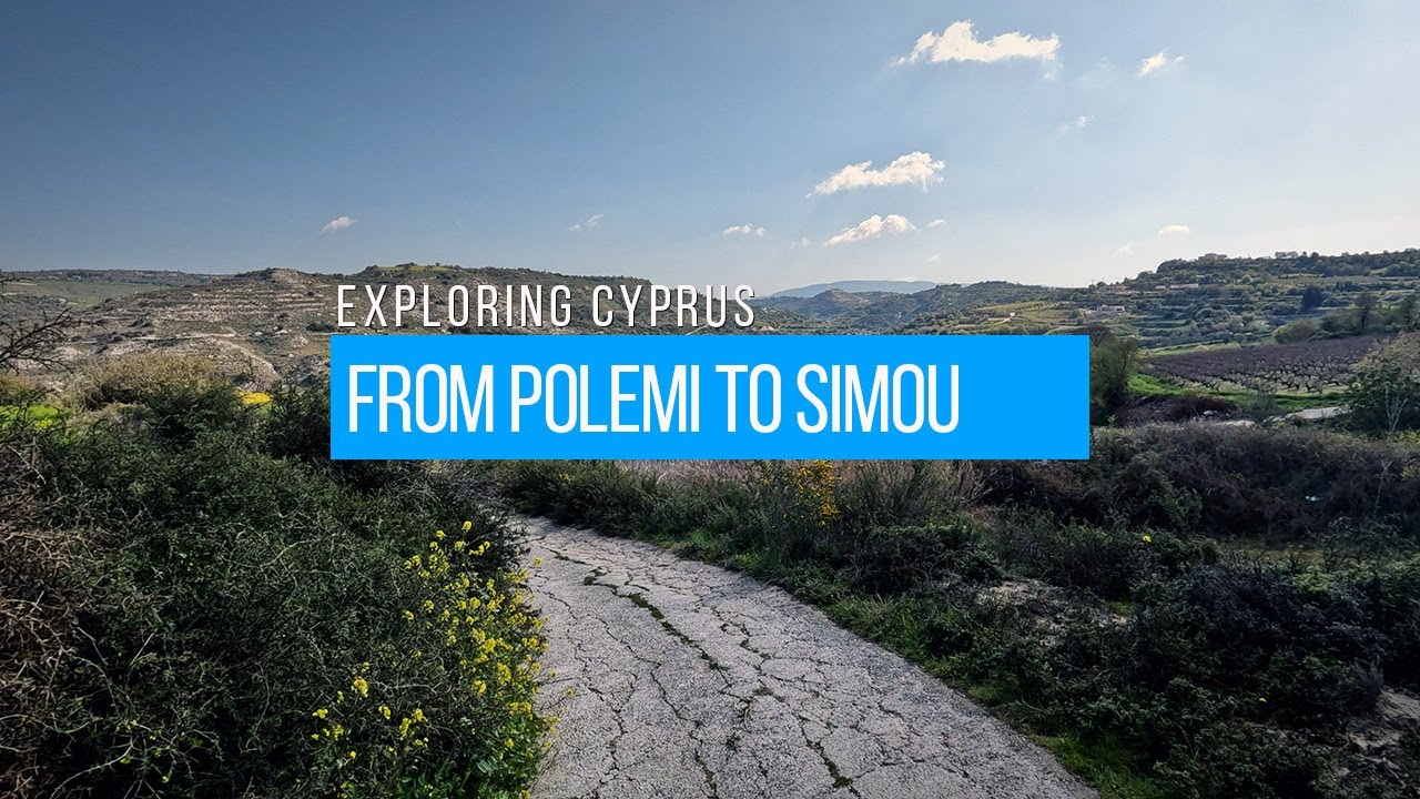 From Polemi to Simou - The Scenic Way - YouTube