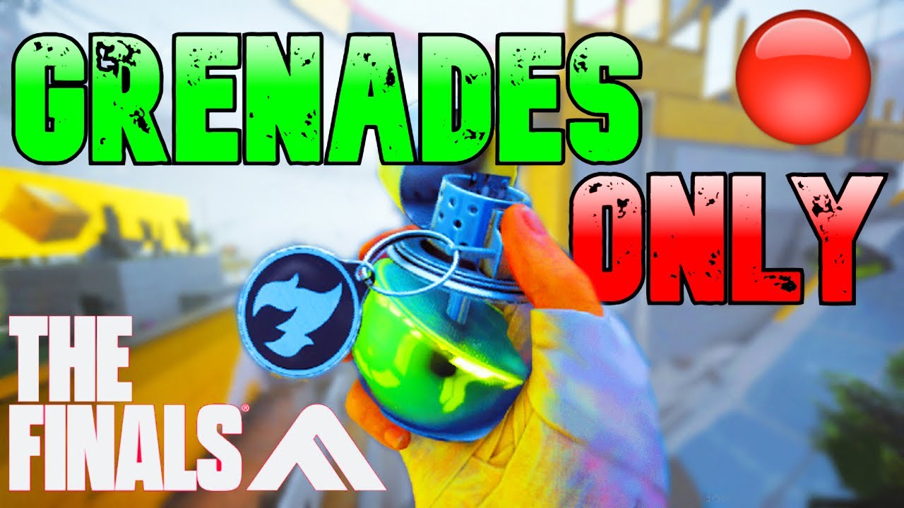 Winning A Game With only GRENADES | The finals - ranked - YouTube