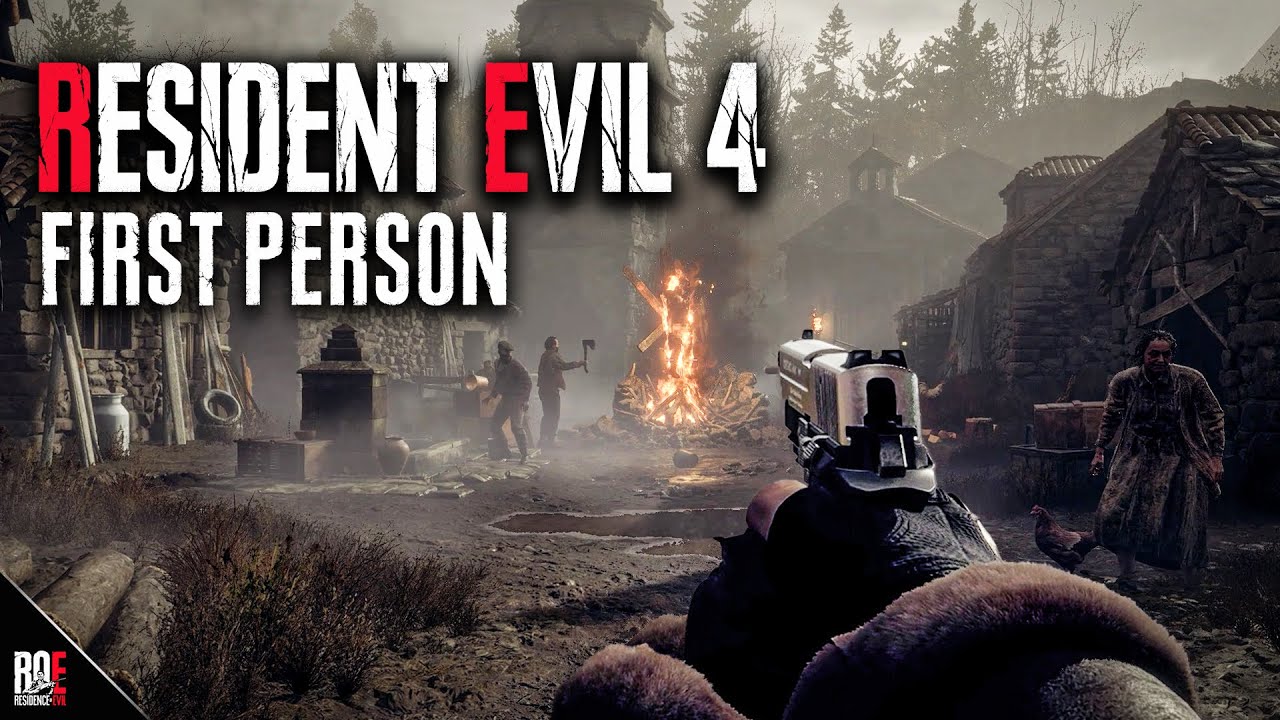 RESIDENT EVIL 4: REMAKE | FIRST PERSON MOD - YouTube