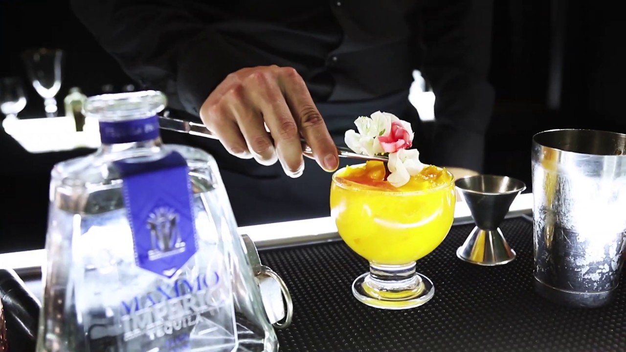 Tequila Máximo Imperio Cóctel - YouTube