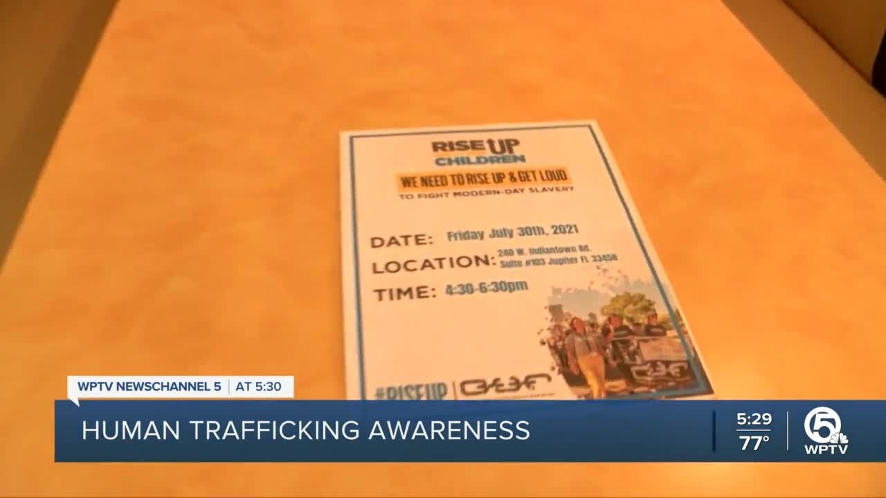 'Rise Up for Children' campaign fights human trafficking - YouTube