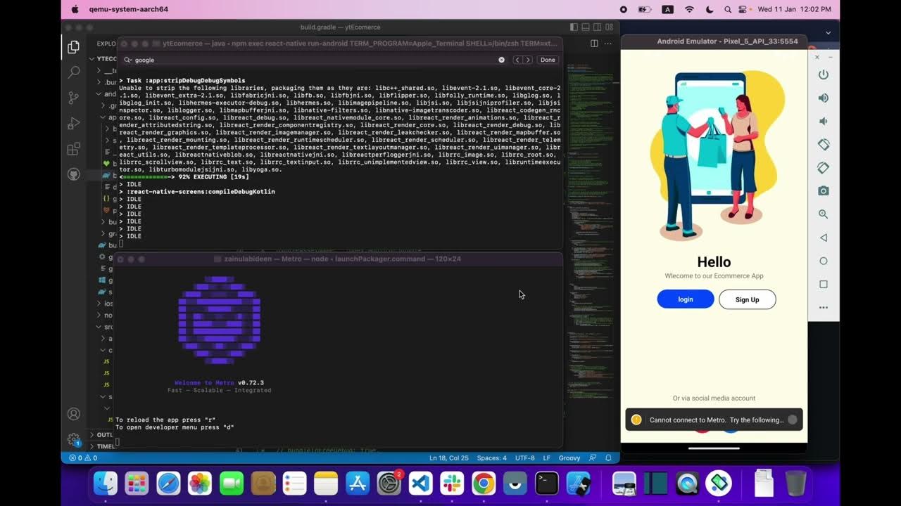 React Native Spinner Loader and Toast Messages | React Native CLI ...