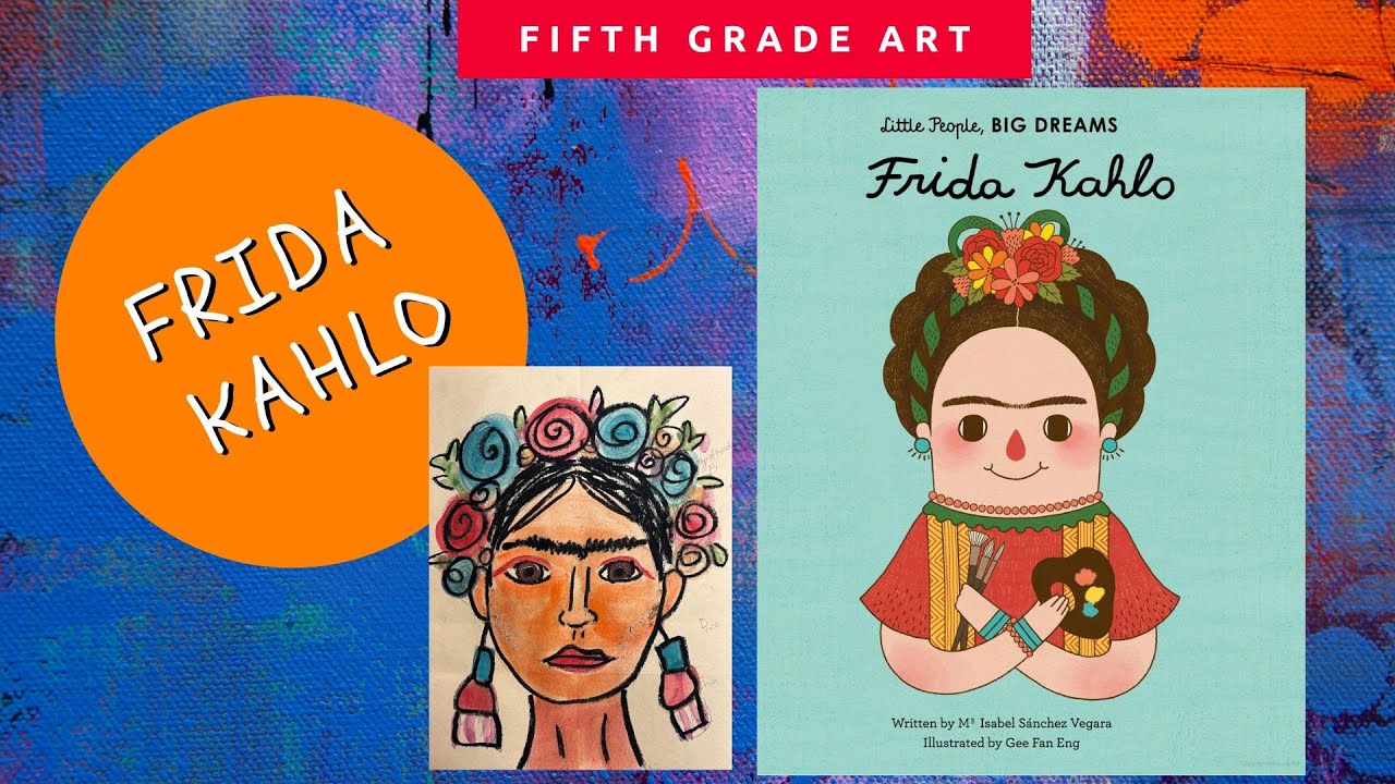 Frida Kahlo Symmetry Portrait | 5th Grade Art Project for Hispanic ...