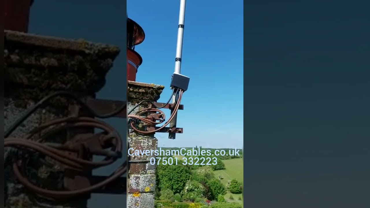 New aerial bracket installation - YouTube