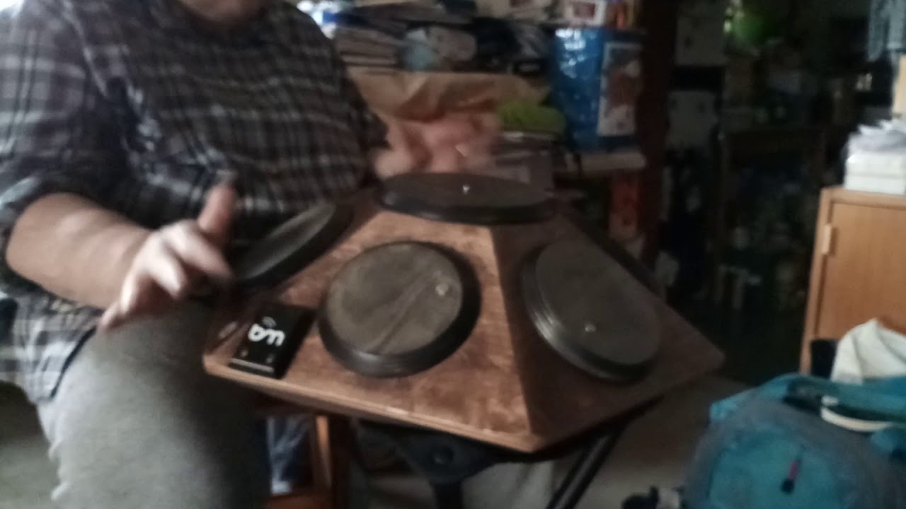 Hamgam - Percussion drum made like Handpan - YouTube