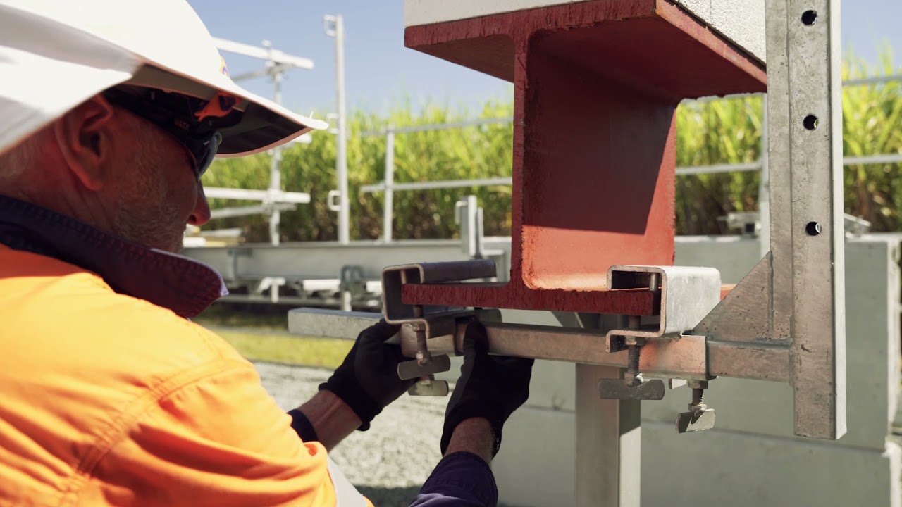 Roof Edge Protection | Extended Post Support - YouTube