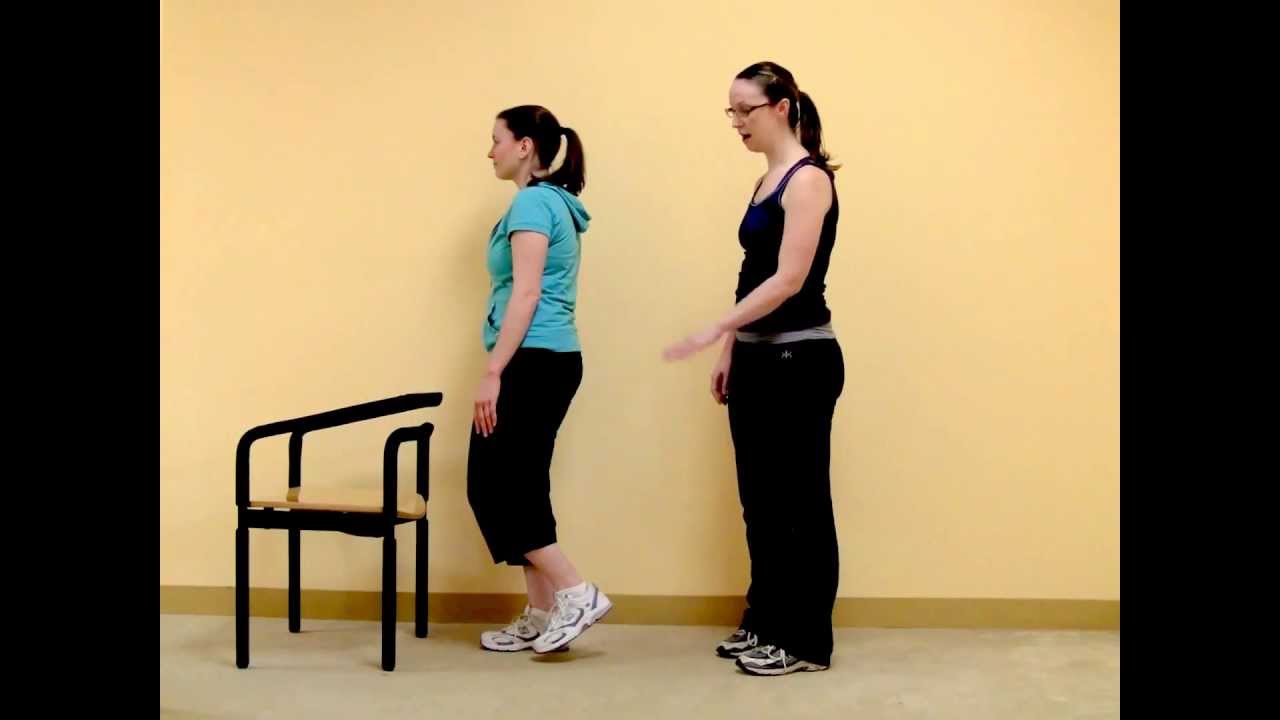 How to Exercise an Injured Knee - Single Leg Balance - YouTube