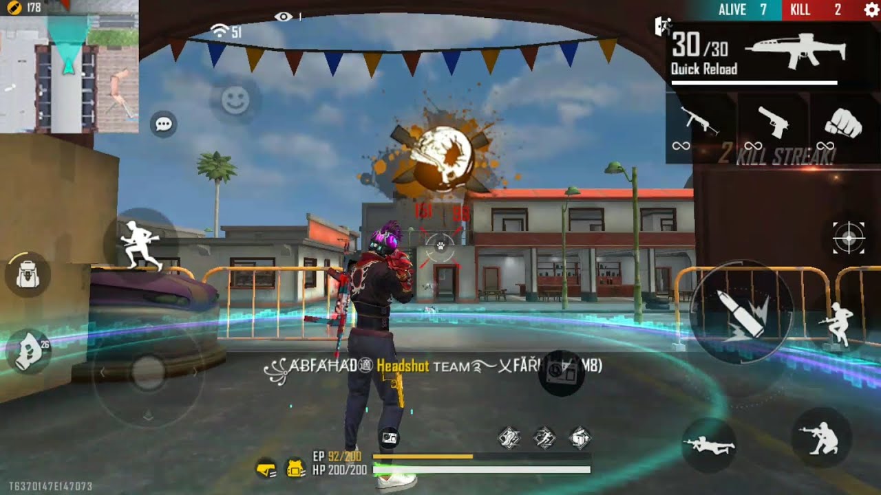 Red Dot ⭕ Awesome FF Action ☣️ - YouTube