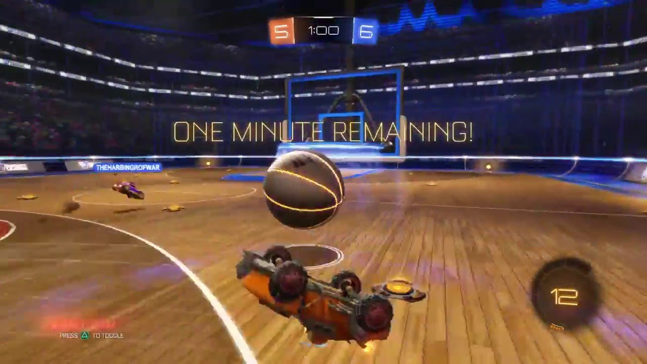 Rocket League: 'HOOPS' GOALS & GAMEPLAY! [HD] - YouTube