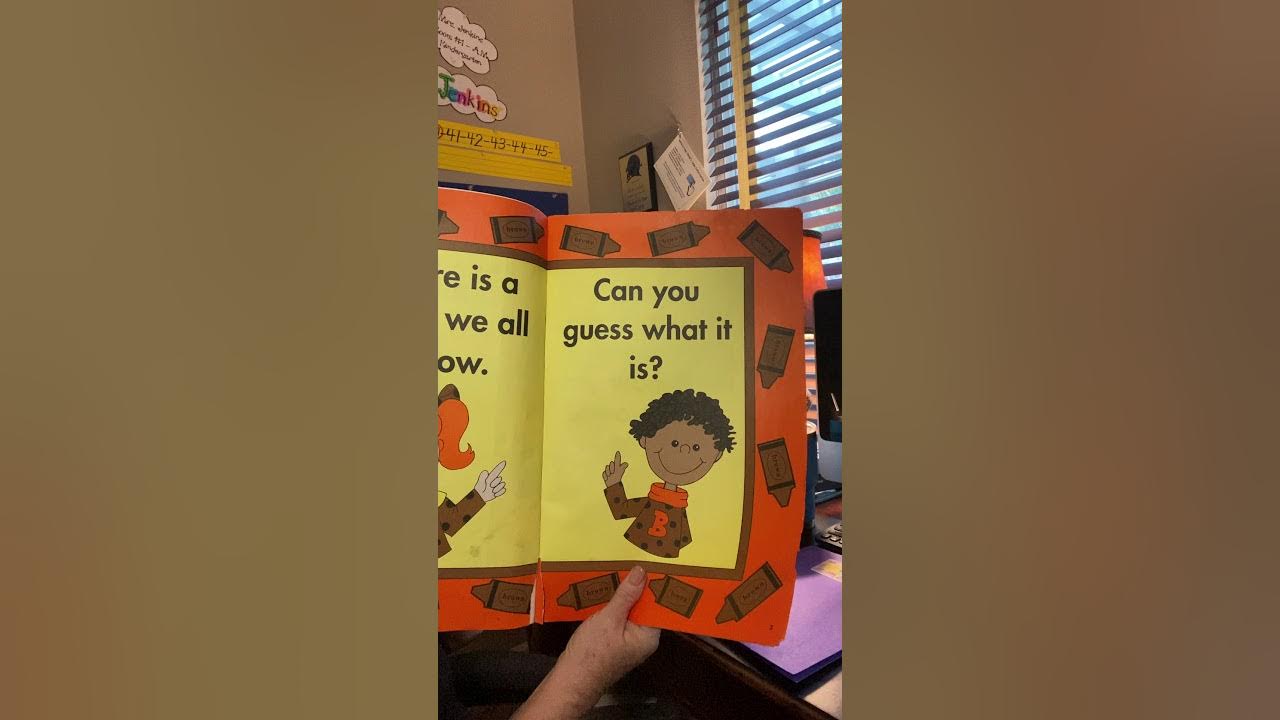 Color - Brown - Song and Color Book - YouTube