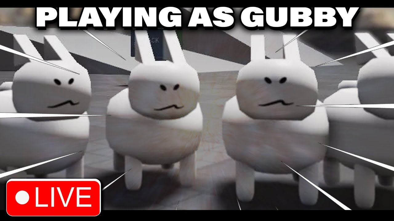 PLAYING AS GUBBY IN FORSAKEN (LIVE!) - YouTube