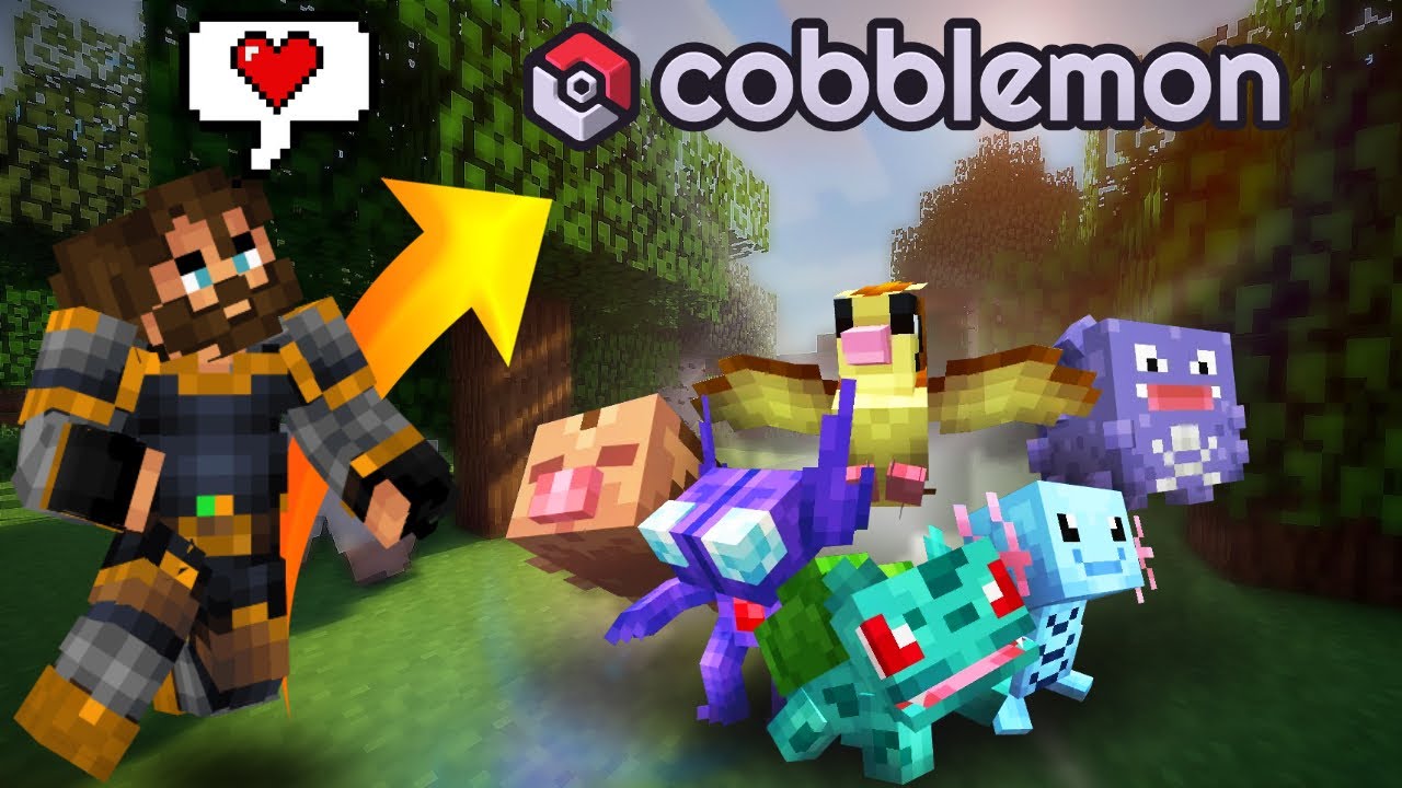 DÉCOUVERTE DE COBBLEMON, JE CAPTURE MON PREMIER SHINY! - YouTube