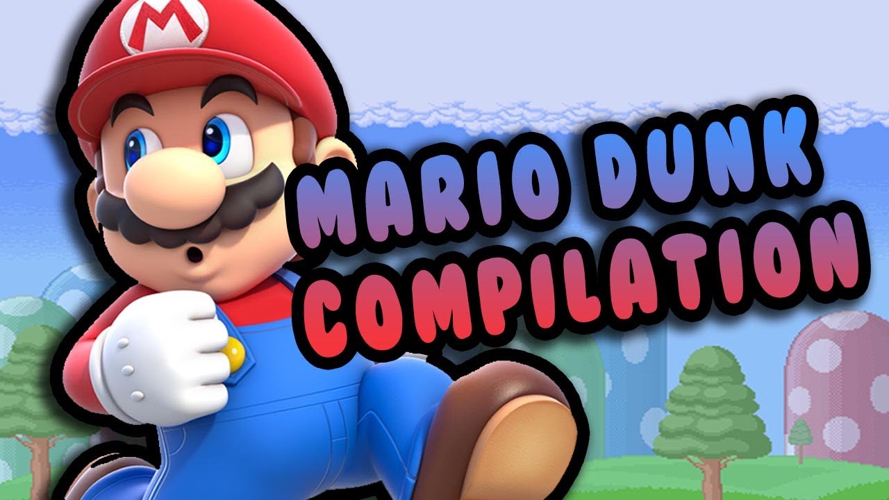 Mario Dunk Compilation!!! /// Super Smash Bros Ultimate - YouTube