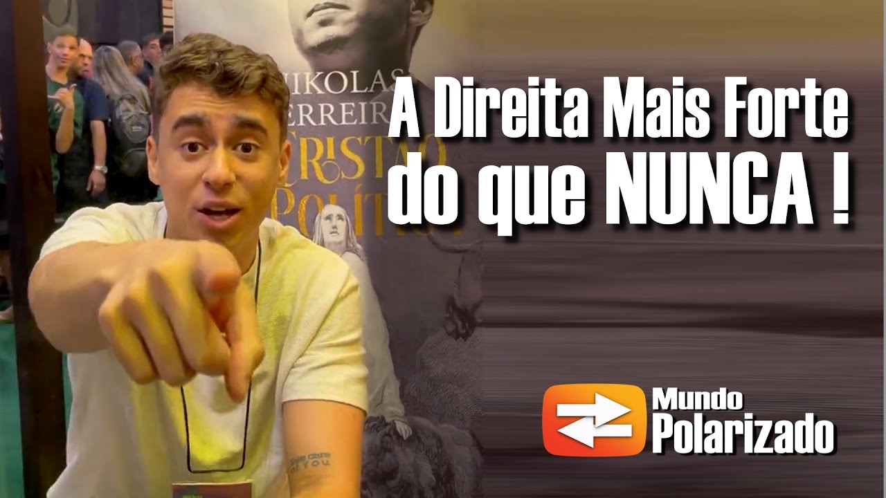 A Direita mais forte do que nunca! Nikolas Ferreira atrai uma MULTIDÃO ...
