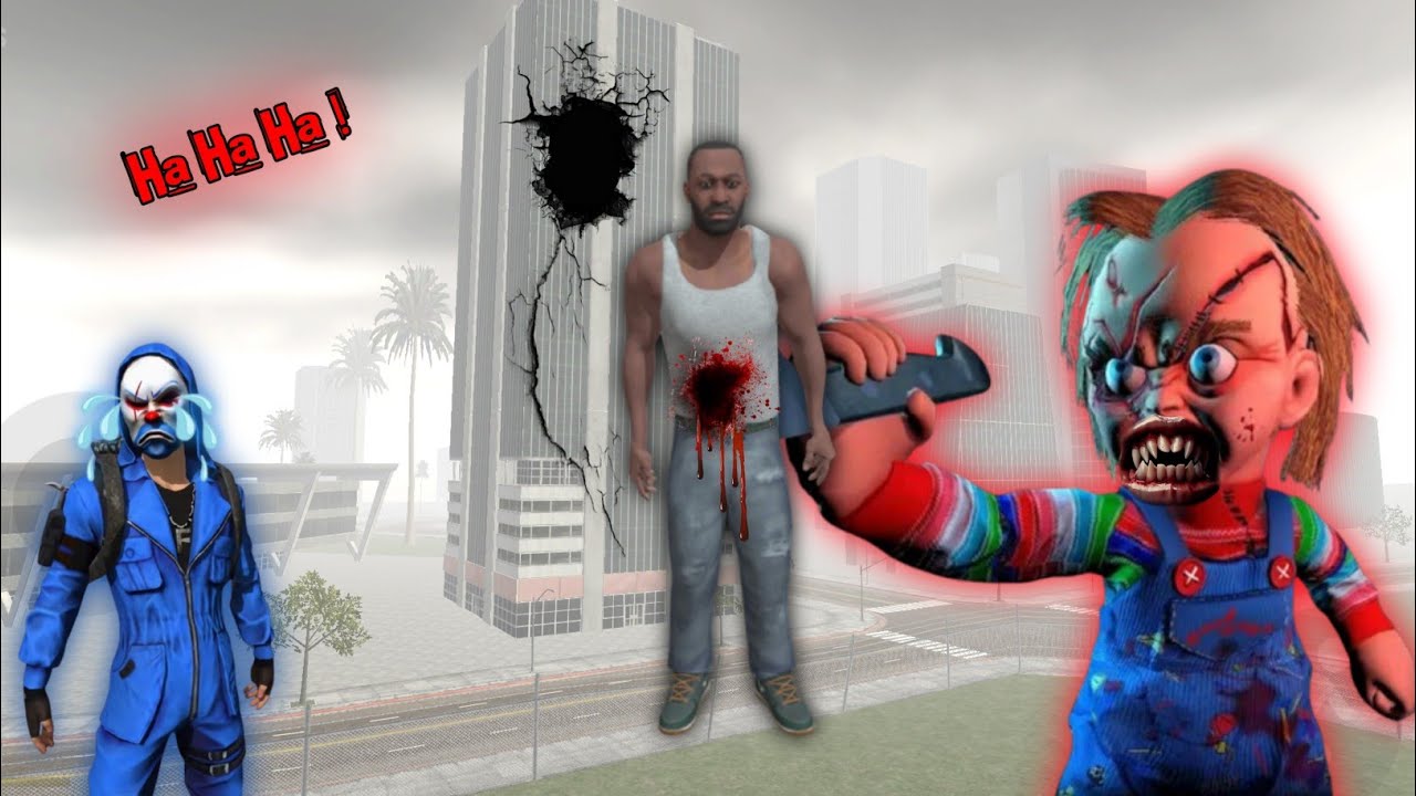 "CHUCKY DOLL BACK! in Indian Bike Driving 3D! Can I Help the killer ...