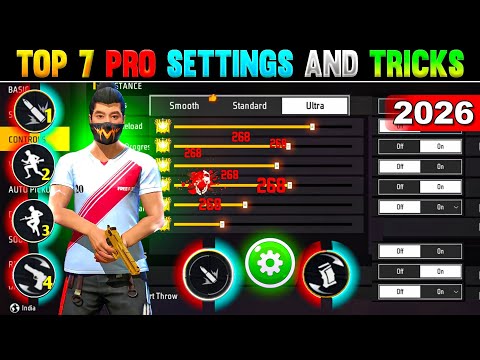 Free Fire Max Auto Headshot Trick 2026 Sensitivity | 2gb, 4gb, 6gb Ram Headshot Sensitivity Setting