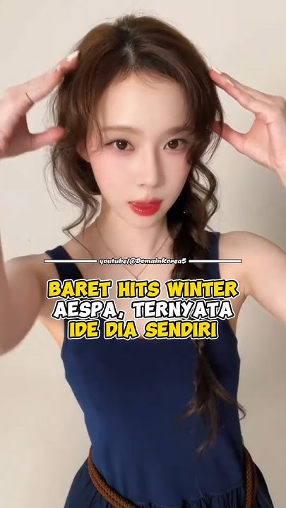 Baret Hits Winter Aespa, Ternyata Idenya Sendiri #kpop #shorts - YouTube