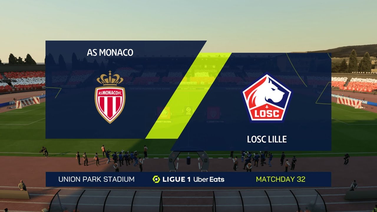 AS MONACO vs LOSC LILLE I LIGUE 1 I 14.05.2023 I FIFA 23 I SIMULATION ...