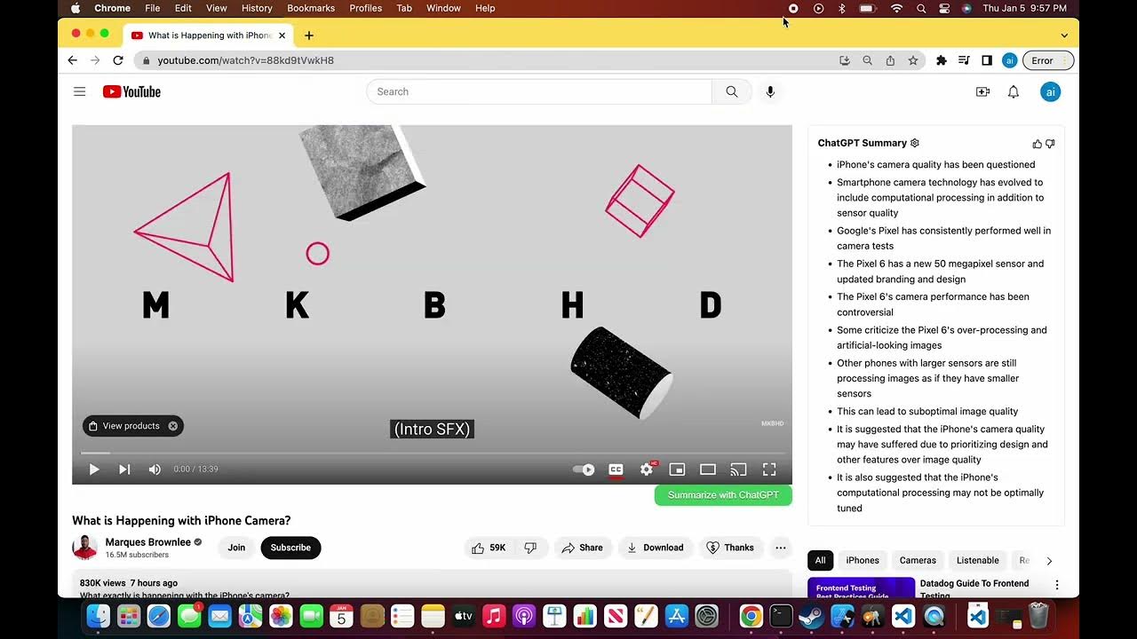 YoutubeDigest - Chrome extension for summarizing youtube videos with ChatGPT - YouTube