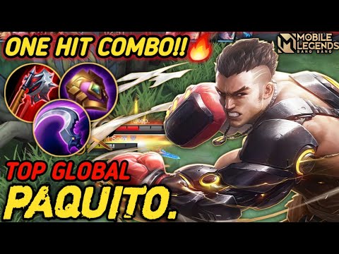 Paquito One Hit Combo! Top Global Paquito Gameplay in New Patch! Best ...