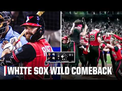 The White Sox hit BACK-TO-BACK-TO-BACK HOMERS in the 6th and a WALK-OFF in the 9th 🤯 | ESPN MLB