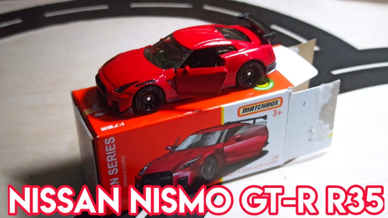 UNBOXING NISSAN NISMO GTR R35 MATCHBOX DARI JAPAN SERIES | MOBILAN ...