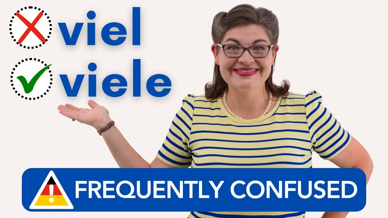 STOP Guessing at This Common German Mistake and Learn How to Use 'Viel ...