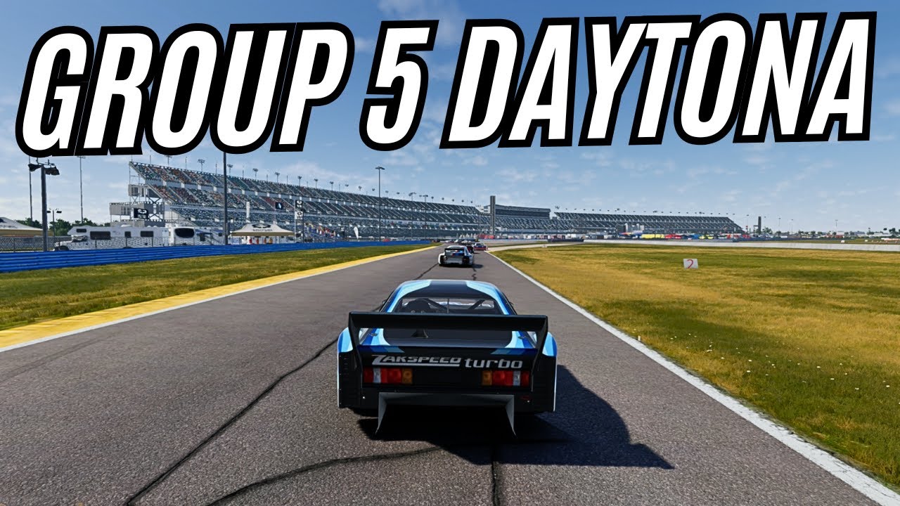 Project Motor Racing Group 5 Race Daytona (PS5 w/ Controller) - YouTube