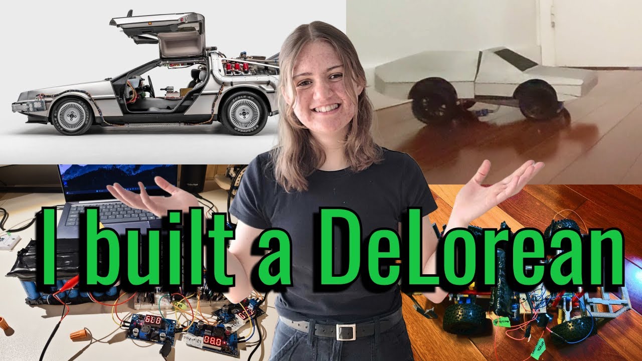 Building a remote control DeLorean (from scratch) at 17 - YouTube