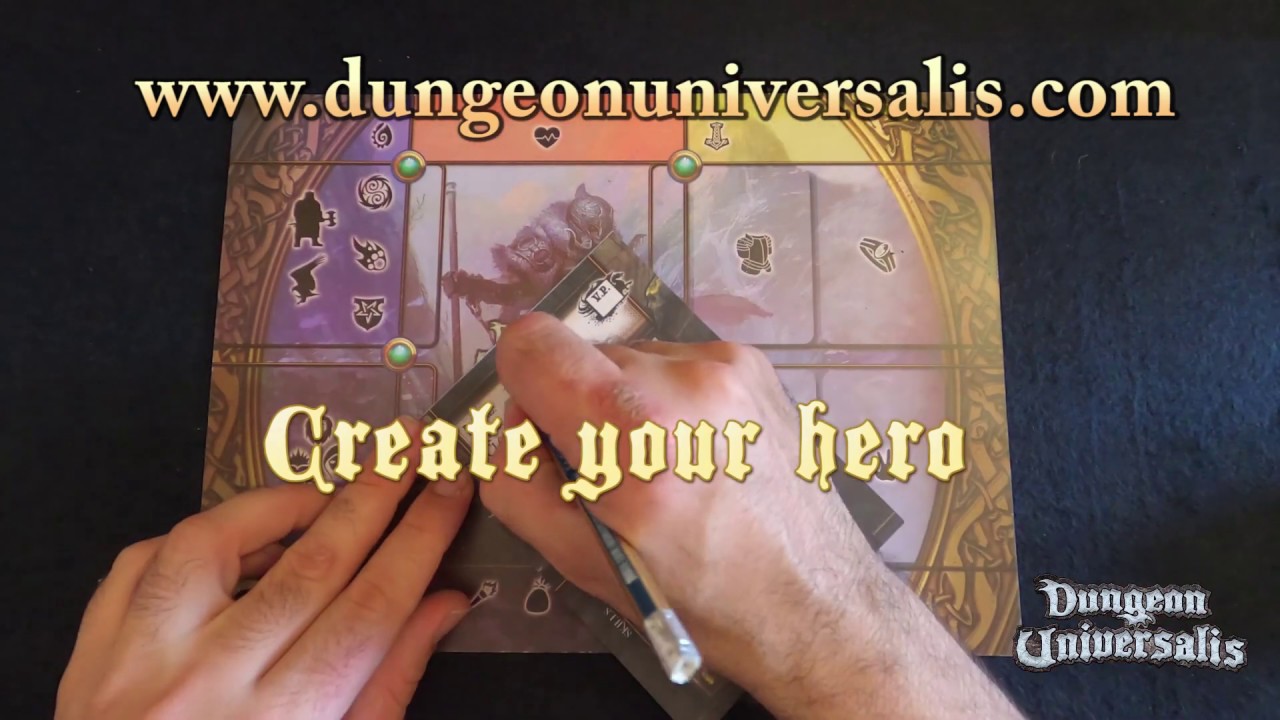 Create your hero with Dungeon Universalis - The largest creation of ...