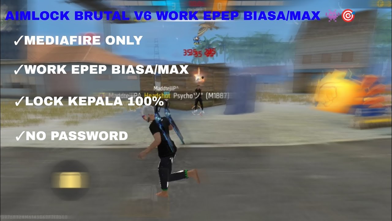 AIMLOCK BRUTAL V6 WORK EPEP BIASA/MAX 👾🎯 - YouTube