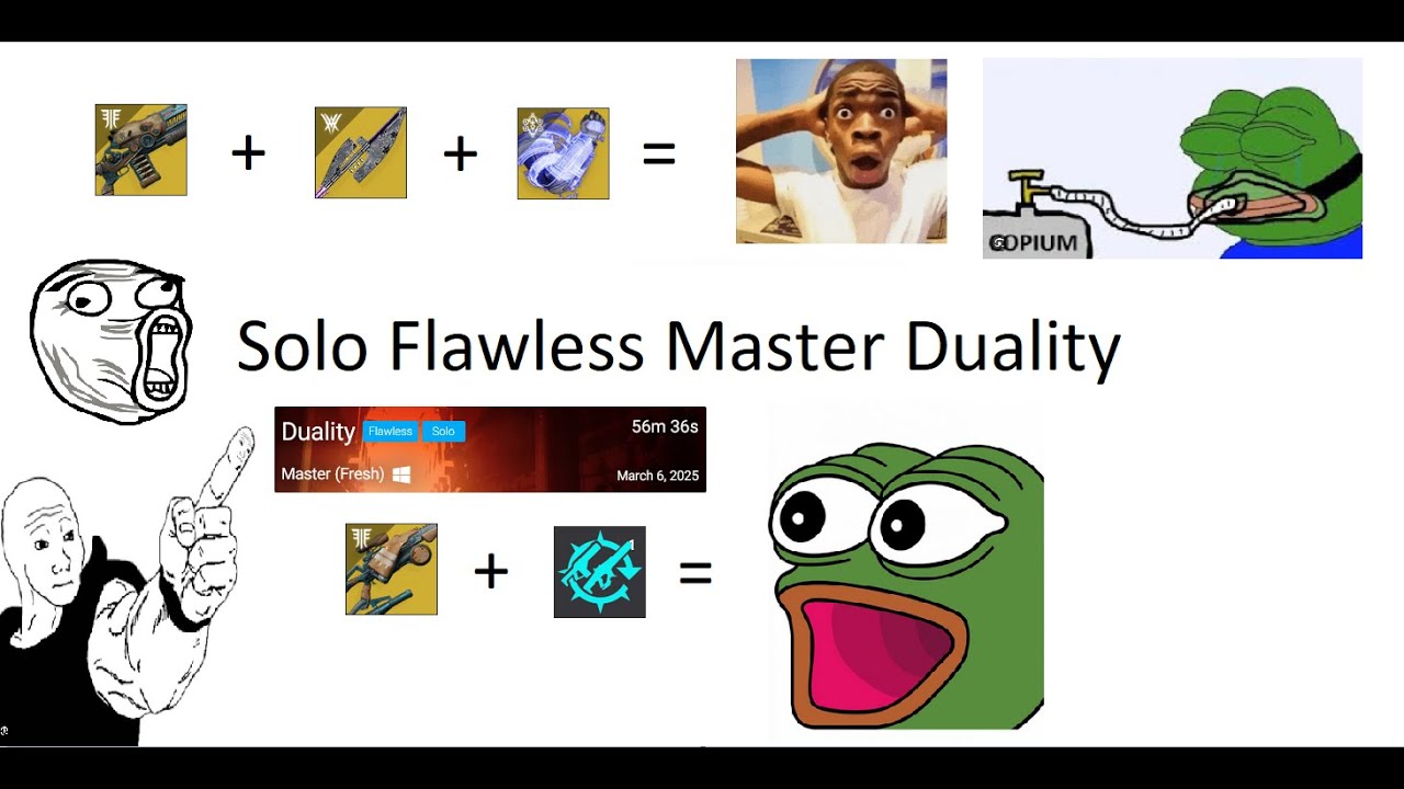 Solo Flawless Master Duality featuring Arc Titan | Destiny 2: Episode ...