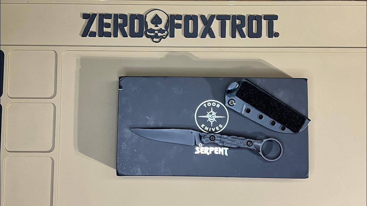 Toor Serpent S Zero Foxtrot Edition - First impression and Giveaway announcement - YouTube
