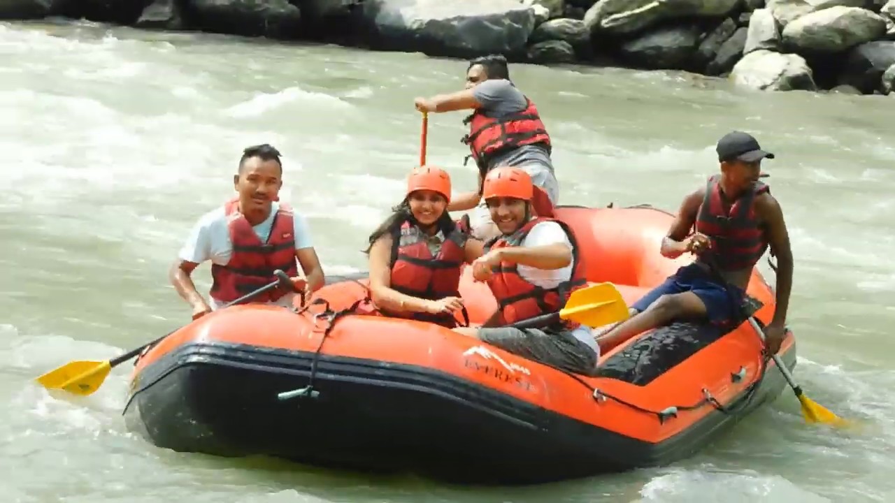 River rafting in Sikkim. teesta and rangeet river :) - YouTube