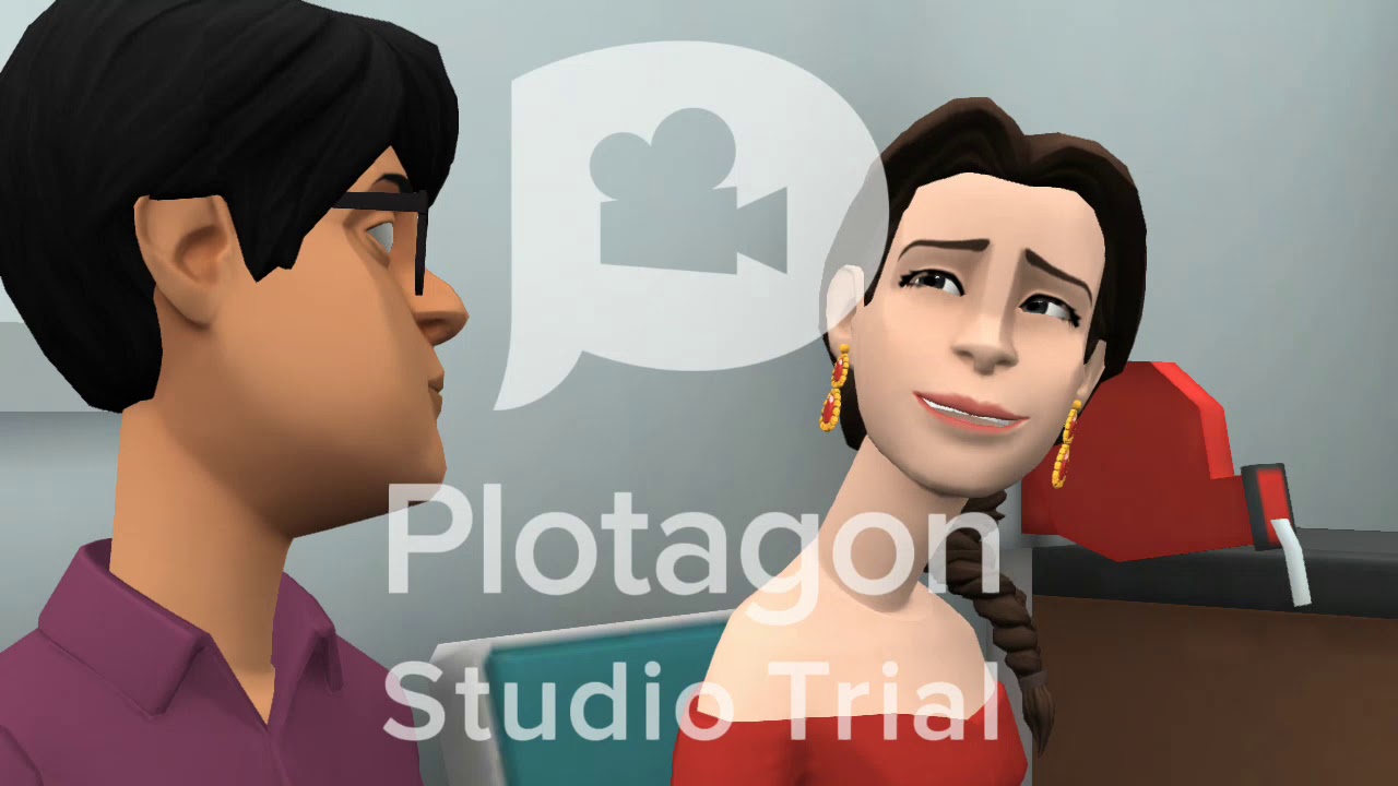 My Plotagon Movie 1st try - YouTube