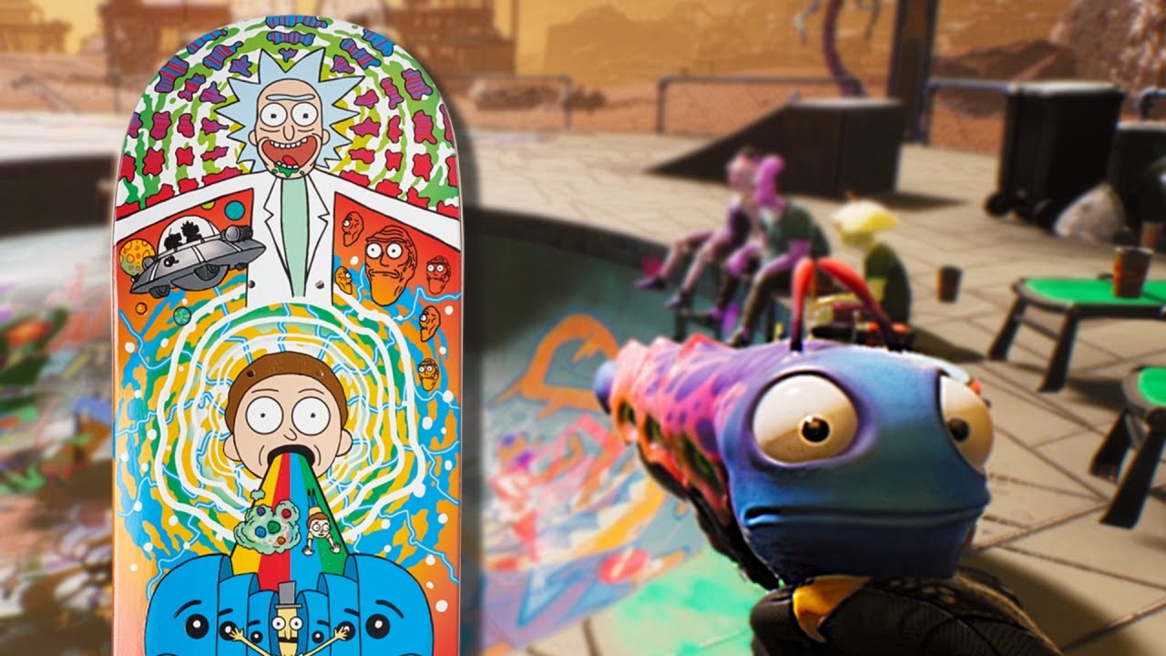 Schizophrenic Skateboarding - Skate Park Warp Disc Challenge in High on ...