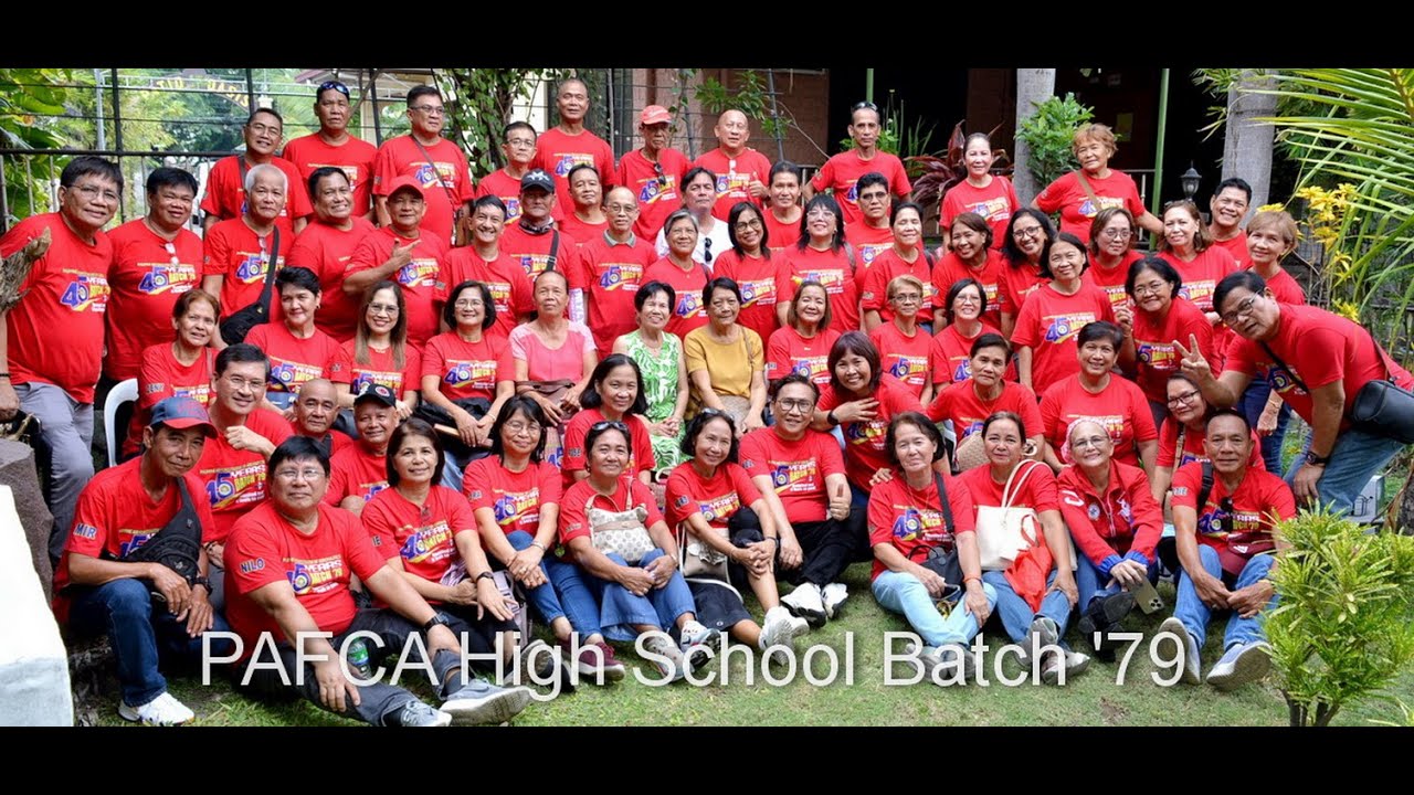 PAFCA HS Batch '79 45th Year Anniversary Reunion PART 2 - YouTube