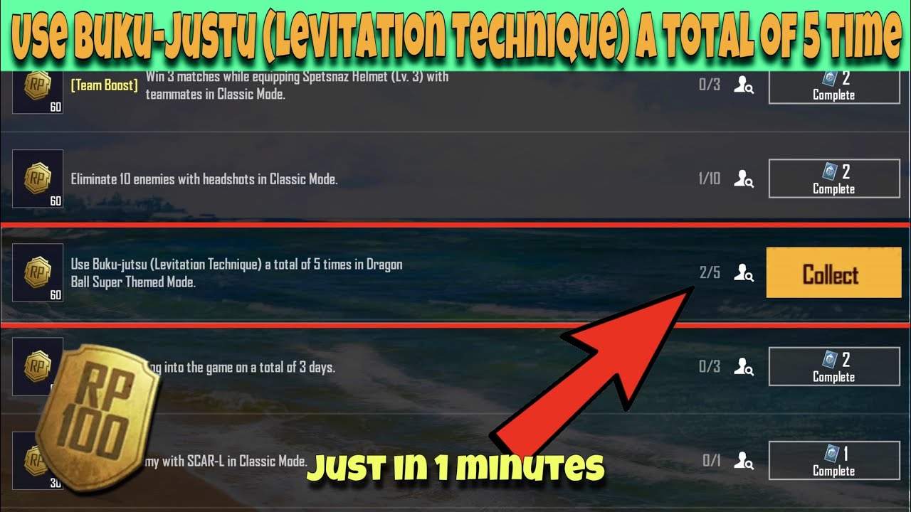 Use Buku-Justu (Levitation Technique) a total of 5 time Dragon Ball ...