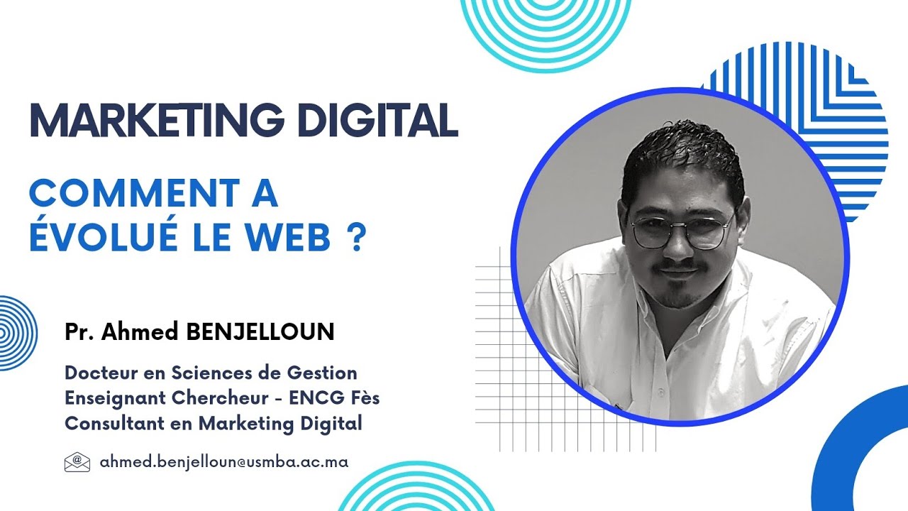 Cours de marketing digital : Evolution du web 1.0 au web 5.0 - YouTube
