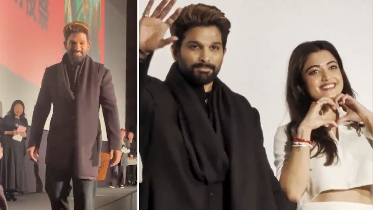 Allu Arjun Craze In Japan 🔥 | Allu Arjun Amazed fans by Delivering ...