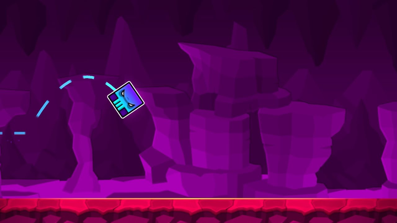 guys i broke geometry dash - YouTube